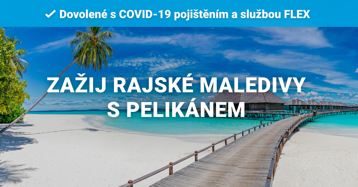 Dovolená Maledivy 2024 - zažijte ráj s Pelikánem